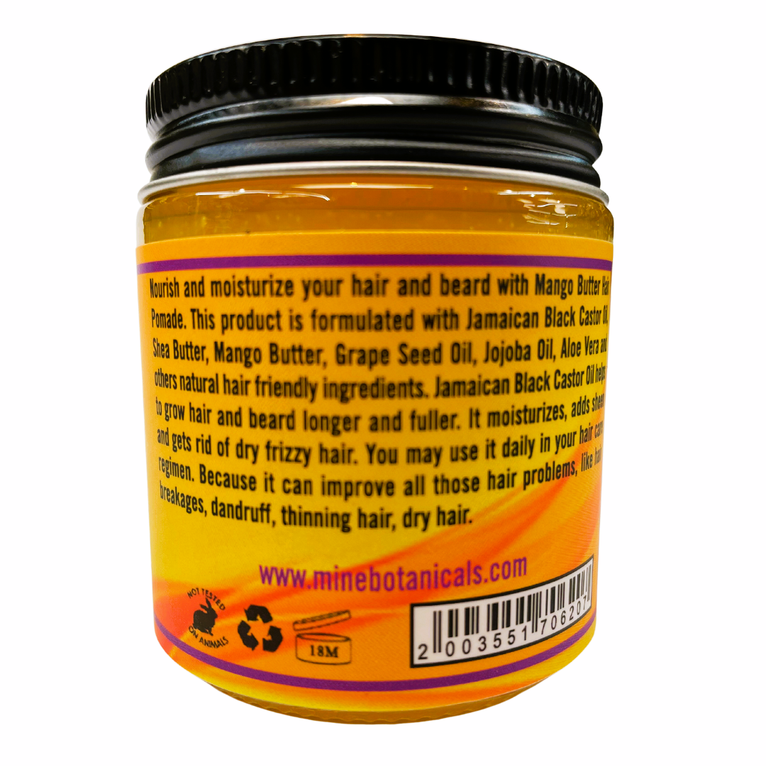 Mango Butter Hair Pomade Mine Botanicals