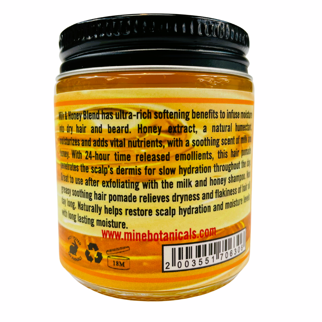 Milk & Honey Hair Pomade – Mine Botanicals