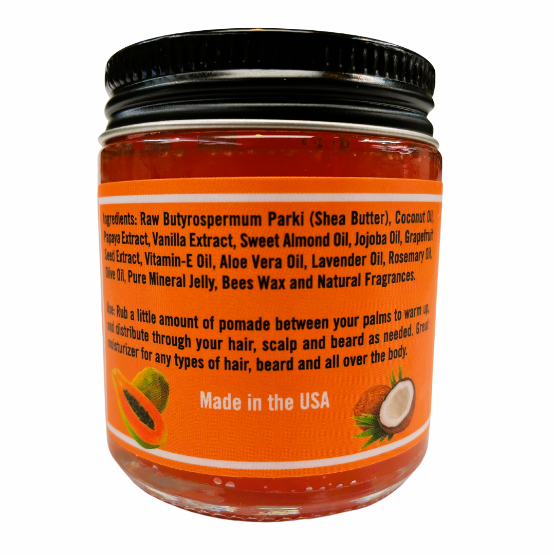 Coconut & Papaya Hair pomade – Mine Botanicals