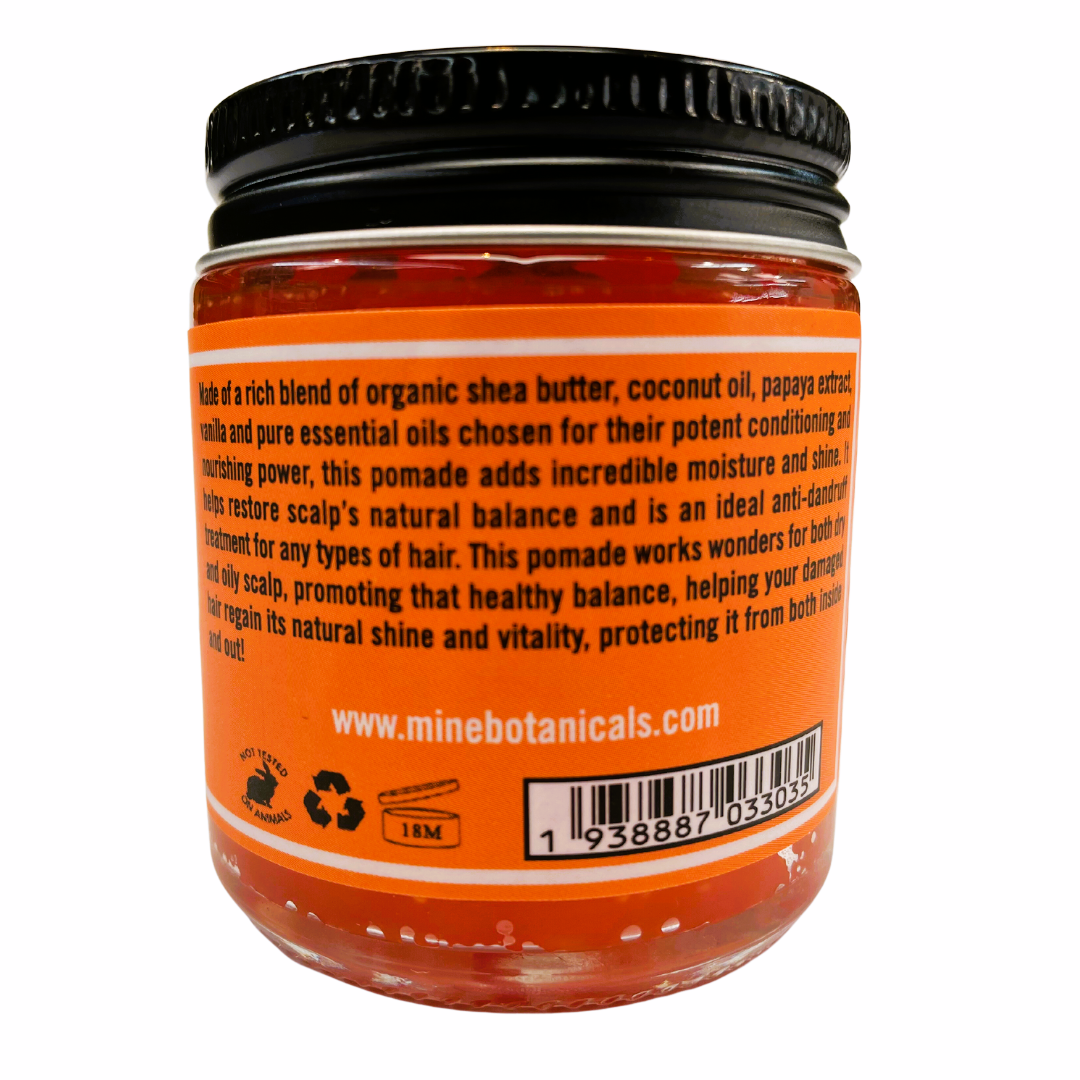 Coconut & Papaya Hair pomade – Mine Botanicals