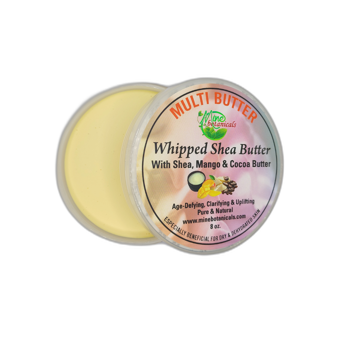 Multi Butter Whipped Shea Butter – Mine Botanicals