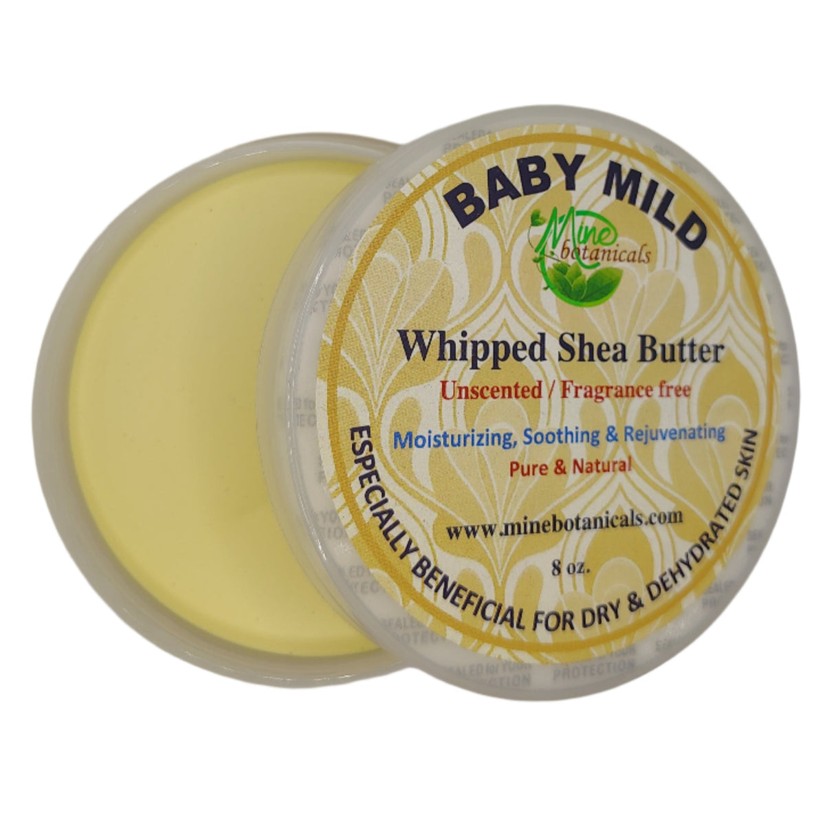 Baby Mild Whipped Shea Butter – Mine Botanicals