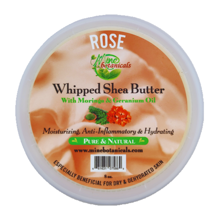 Promotional Rose Whipped Shea Butter with Moringa & Geranium Oil 8oz ...