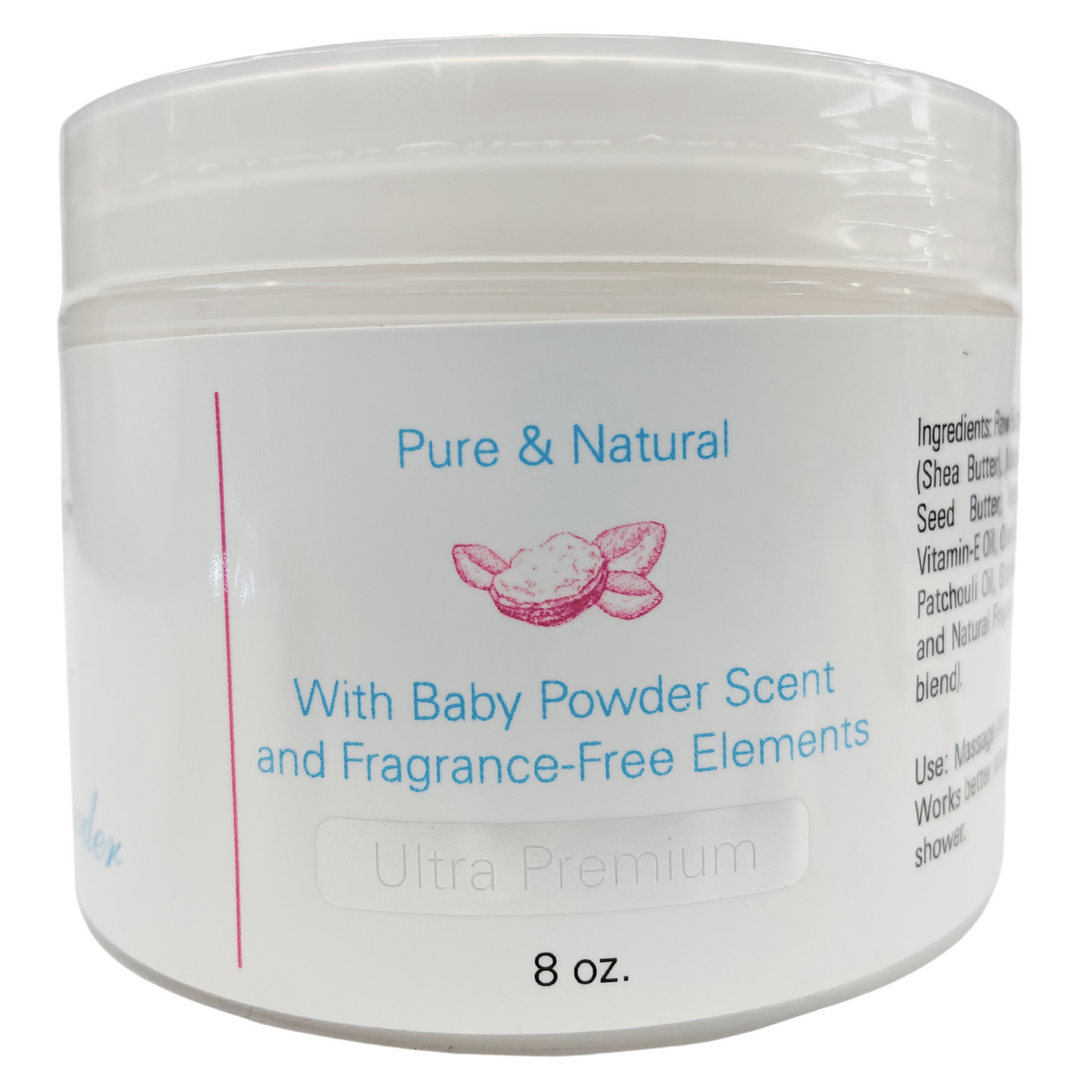 Ultra Premium Whipped Shea Butter Baby Powder – Mine Botanicals