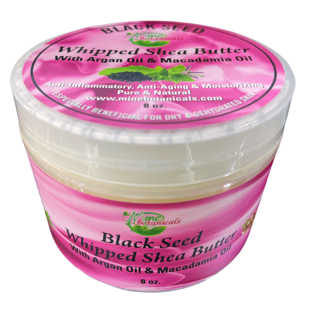 Black Seed Whipped Shea Butter – Mine Botanicals