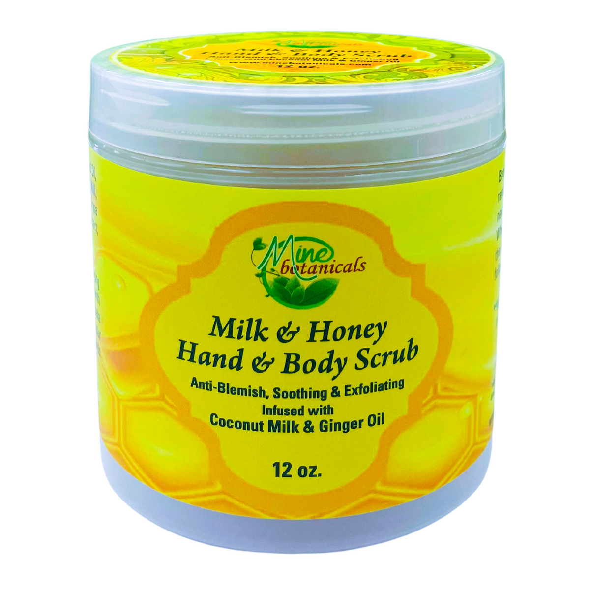 Body Scrub Infused with Milk & Honey – Mine Botanicals