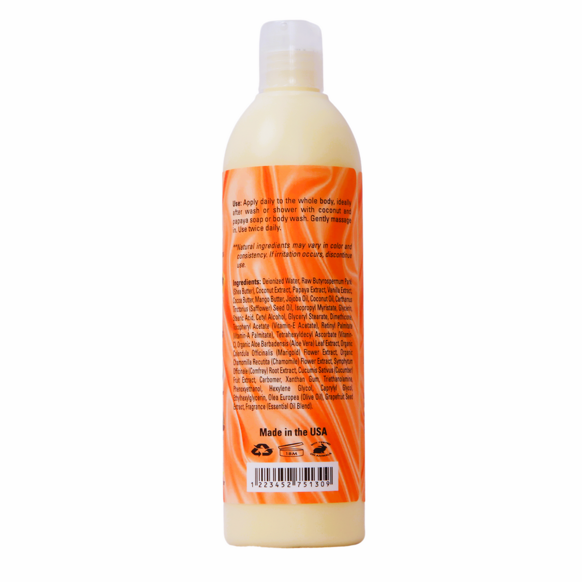 Coconut & Papaya Body Lotion – Mine Botanicals