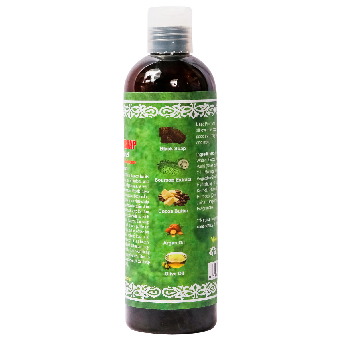 African Black soap With Soursop Extract – Mine Botanicals