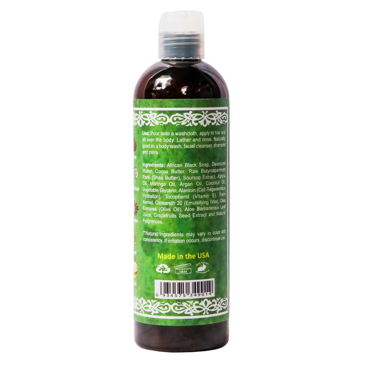 African Black soap With Soursop Extract – Mine Botanicals