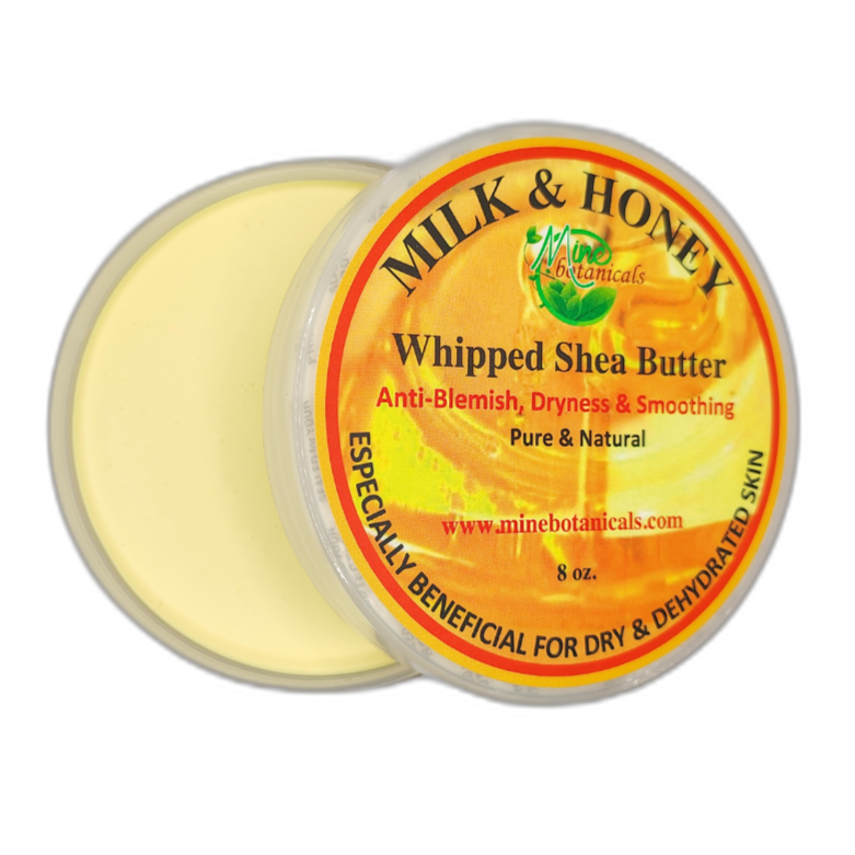 Whipped Shea Butter with Milk & Honey – Mine Botanicals