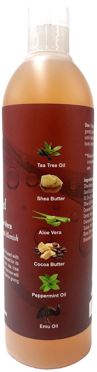 Acne & Eczema Shower Gel – Mine Botanicals