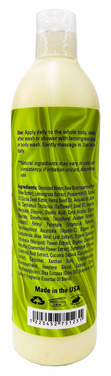 Lemongrass Body Lotion – Mine Botanicals