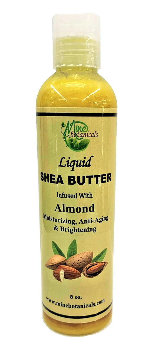 Almond Liquid Shea butter – Mine Botanicals