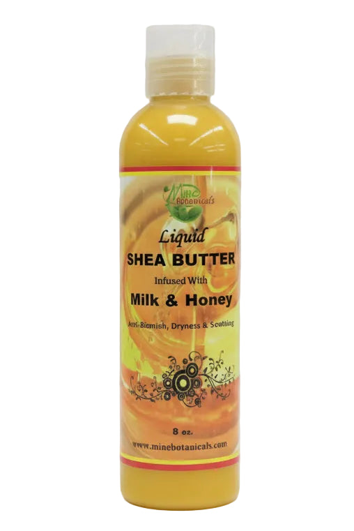 Milk & Honey Liquid Shea Butter – Mine Botanicals
