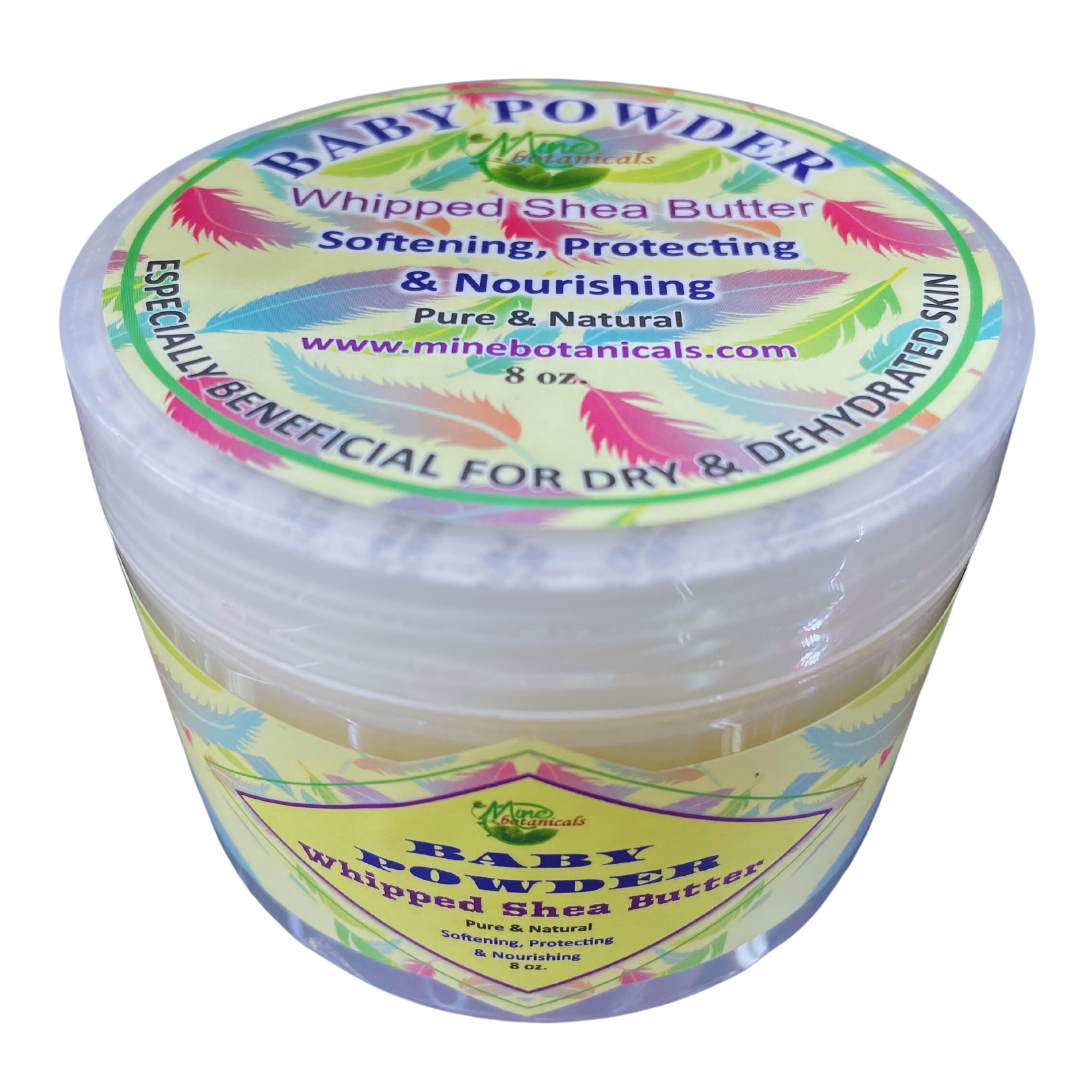 Baby Powder Whipped Shea Butter – Mine Botanicals