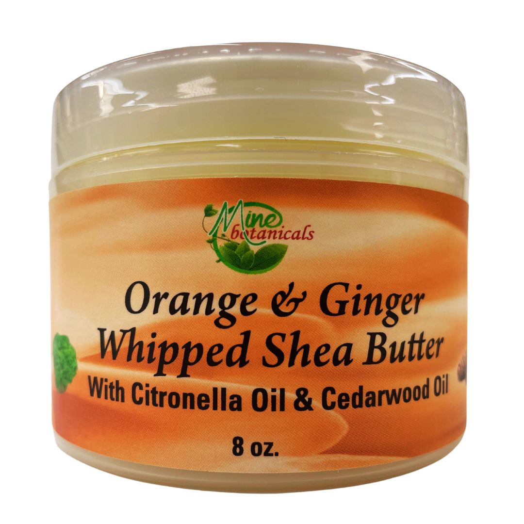 Whipped Shea Butter Orange & Ginger – Mine Botanicals